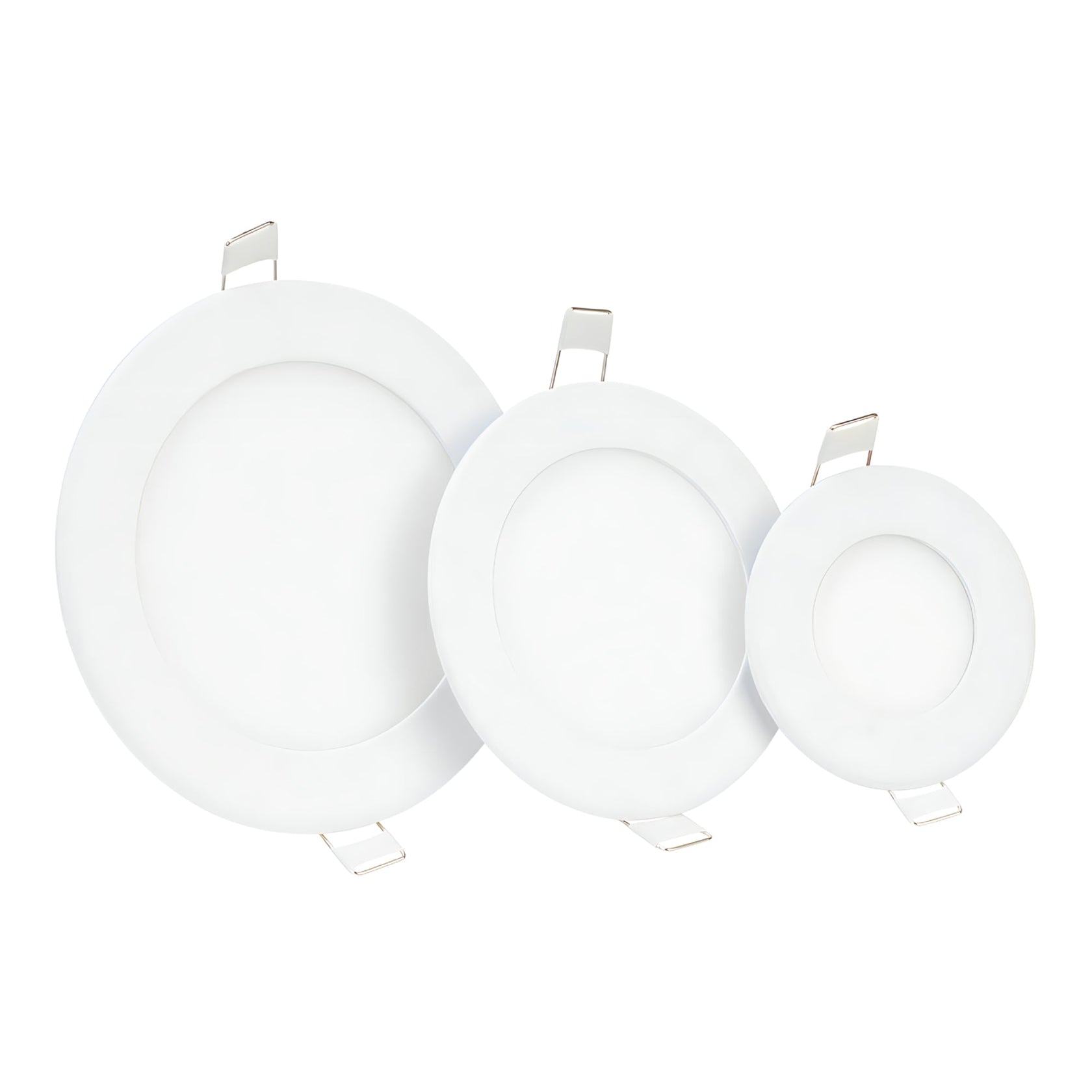 LED Panel Light 6W 12W 18W Round Recessed Type – Ecoshift Shopify