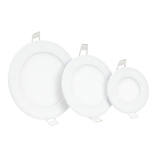 LED Panel Light 6W 12W 18W Round Recessed Type – Ecoshift Shopify