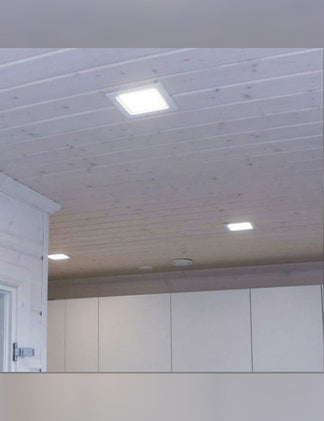 LED Panel Light 6W 12W 18W Square Recessed Type – Ecoshift Shopify