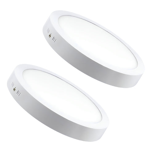 LED Panel Light 12W Surface Mounted Round – Ecoshift Shopify