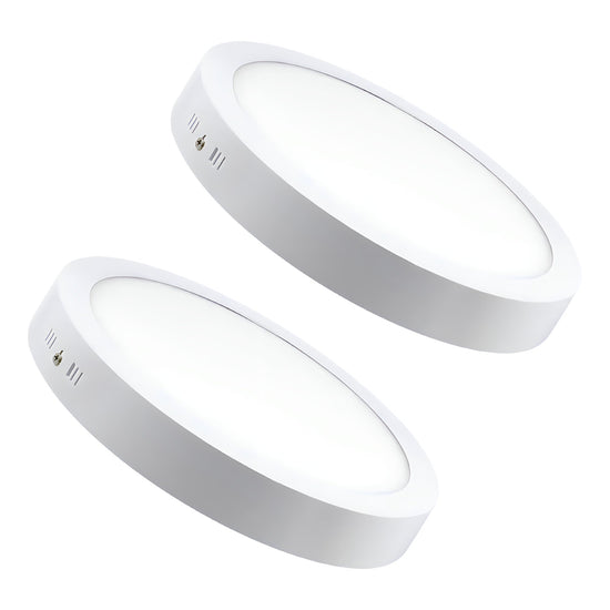 LED Panel Light 12W Surface Mounted Round – Ecoshift Shopify
