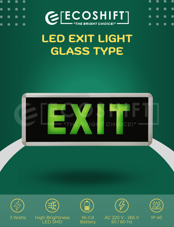 LED Exit Lights | Shop Online - Ecoshift Shopify Philippines