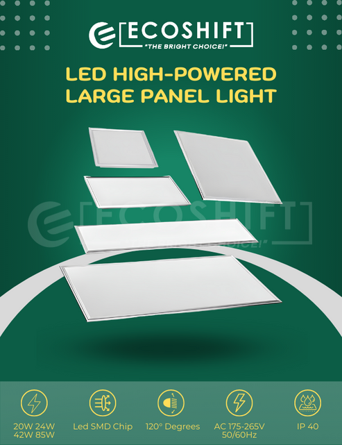 LED Panel Light 20W 24W 42W 85W – Ecoshift Shopify