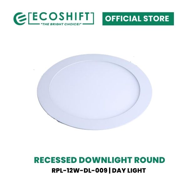 LED Recessed Downlight Round 6W 12W 18W – Ecoshift Shopify