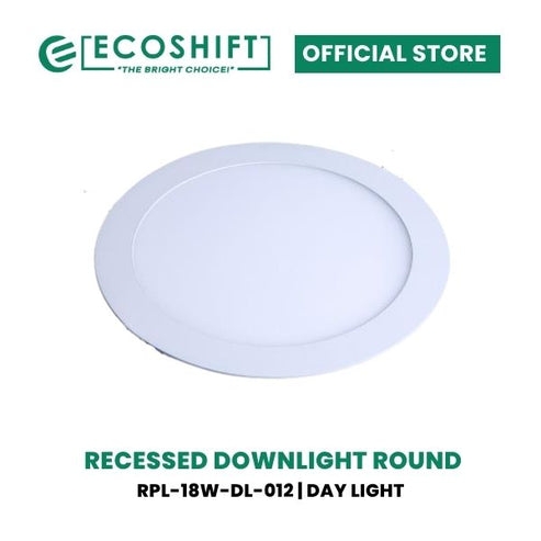 LED Recessed Downlight Round 6W 12W 18W – Ecoshift Shopify