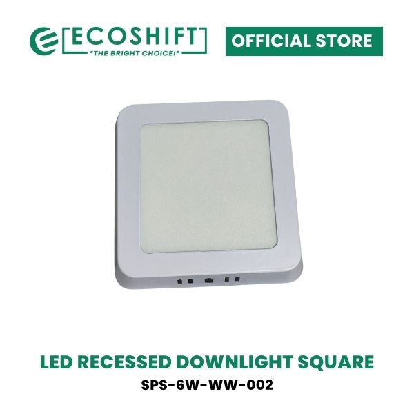 LED Surface Downlight Square 6W 12W – Ecoshift Shopify
