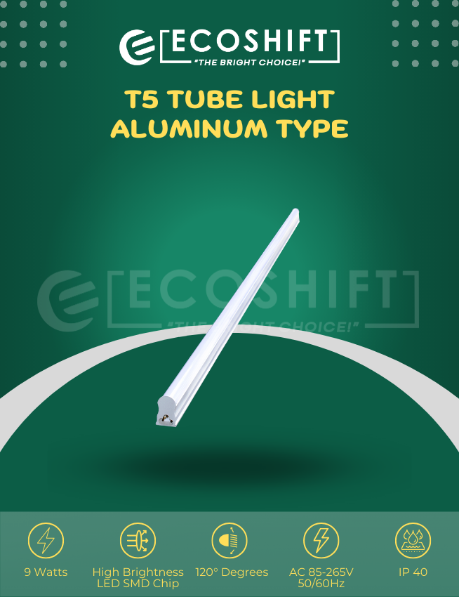 T5 Tubelight - Deluxe 9W 2ft. Daylight – Ecoshift Shopify
