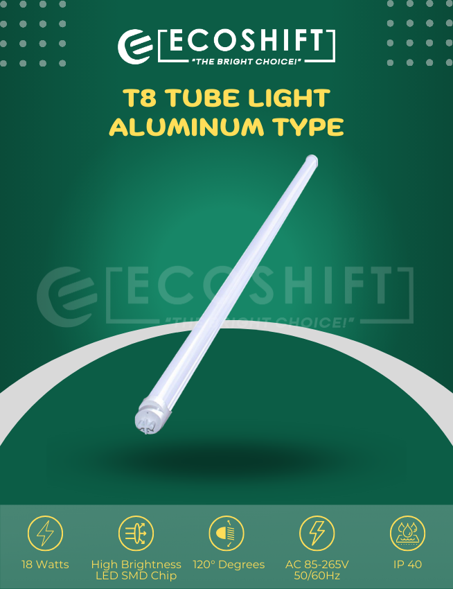 T8 Tubelight - 18W 4ft. Industrial Daylight – Ecoshift Shopify